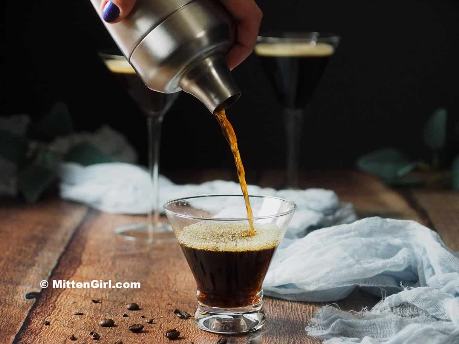 Four Ingredient Espresso Martini - Homemade Happy Hour