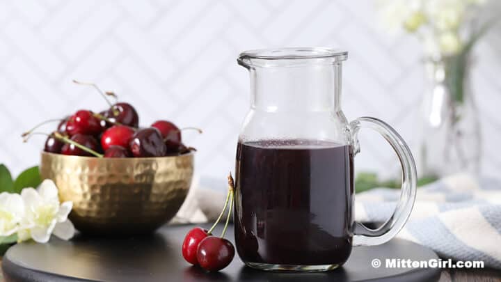 How to Make Cherry Simple Syrup - Homemade Happy Hour