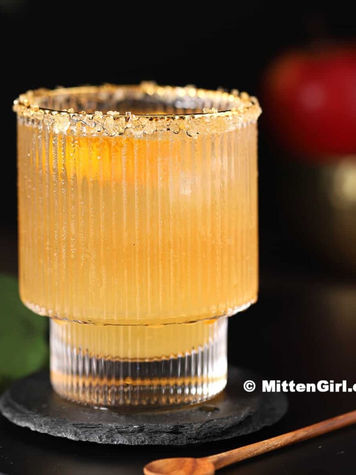 Easy Citrus Apple Mocktail for Fall (Non Alcoholic) - Homemade Happy Hour