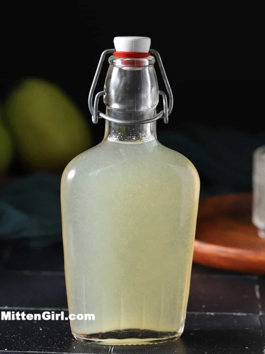 How to Make Pear Simple Syrup - Homemade Happy Hour