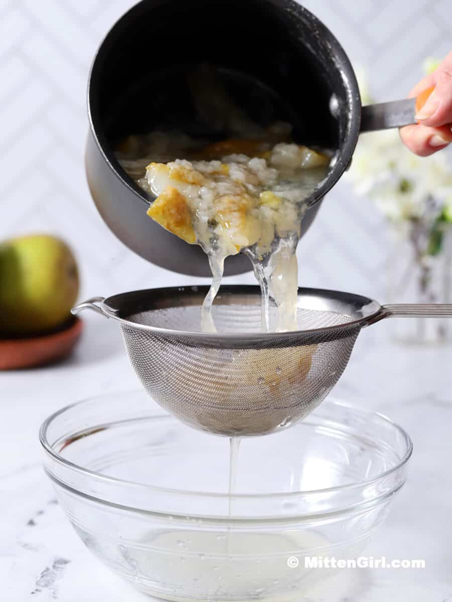 How to Make Pear Simple Syrup - Homemade Happy Hour
