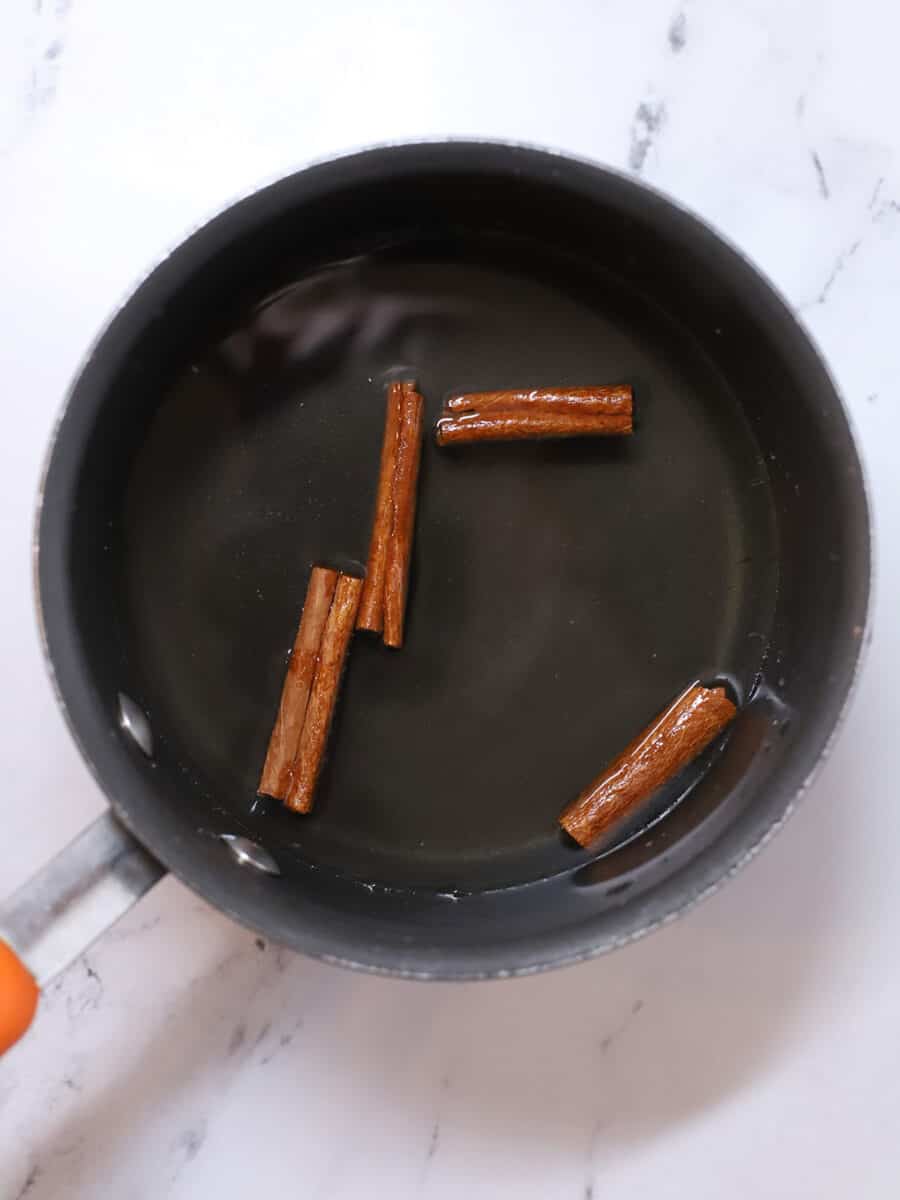 Cinnamon Simple Syrup for Cocktails and Coffee - Homemade Happy Hour