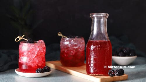 How to Make Blackberry Simple Syrup - Homemade Happy Hour