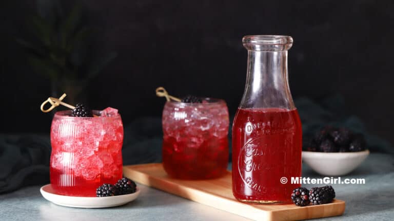 How to Make Blackberry Simple Syrup - Homemade Happy Hour