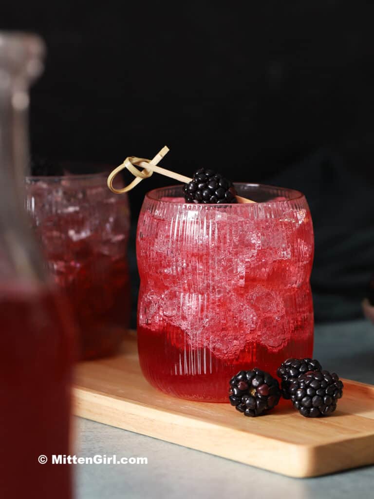 How to Make Blackberry Simple Syrup - Homemade Happy Hour