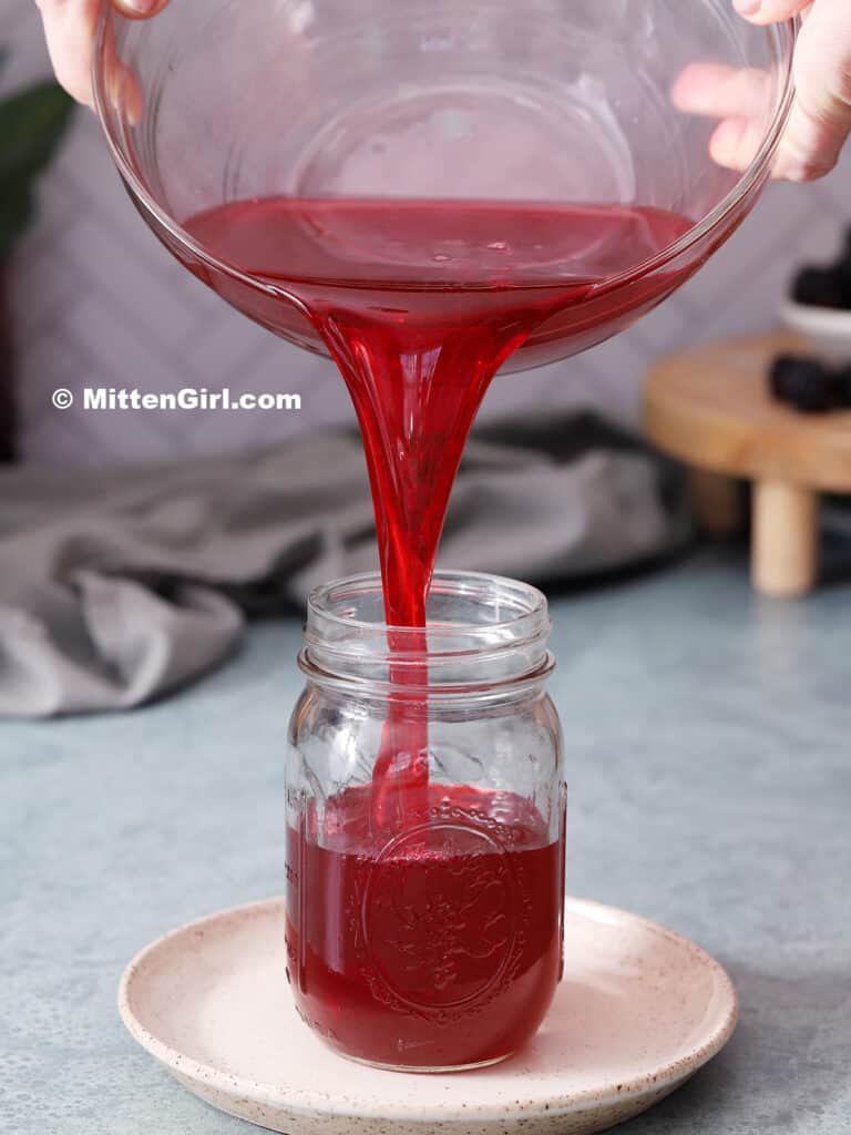 How to Make Blackberry Simple Syrup - Homemade Happy Hour