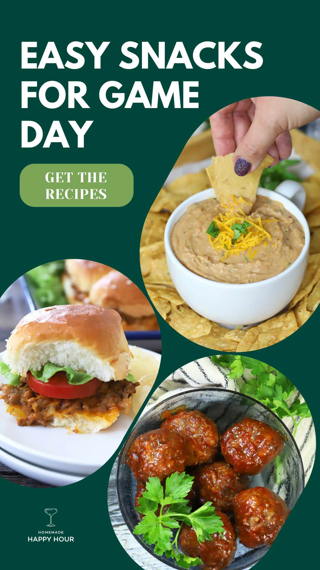 15+ Easy-to-Make Game Day Snacks - Homemade Happy Hour