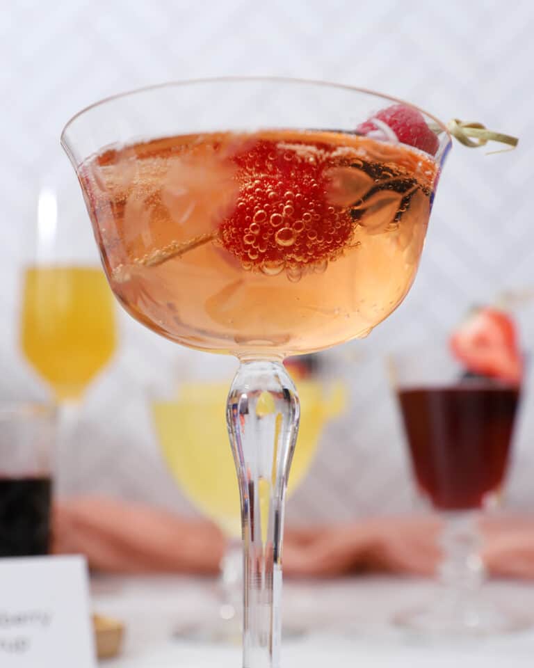 How to Create an Easy DIY Mimosa Bar - Homemade Happy Hour