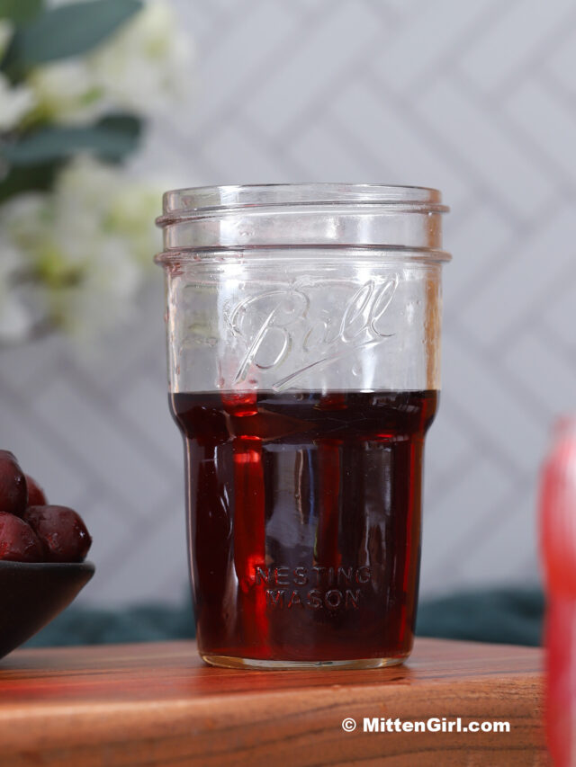 Cherry Vodka Sour Cocktail (3 Ingredients) - Homemade Happy Hour