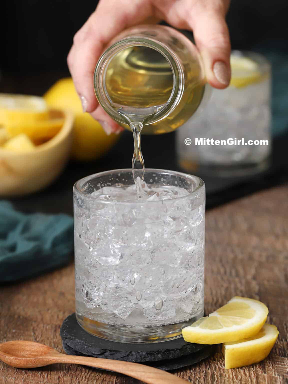 Homemade Lemon Simple Syrup Recipe - Homemade Happy Hour