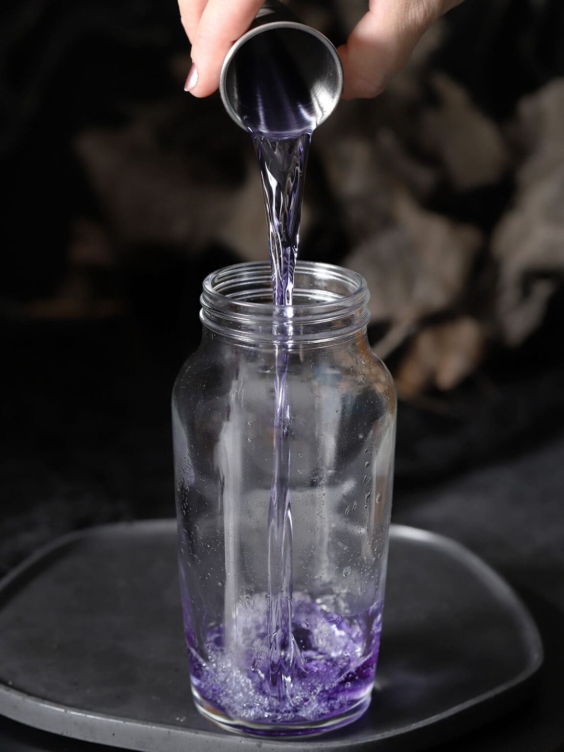 Vanishing Ghost Halloween Gin Cocktail - Homemade Happy Hour