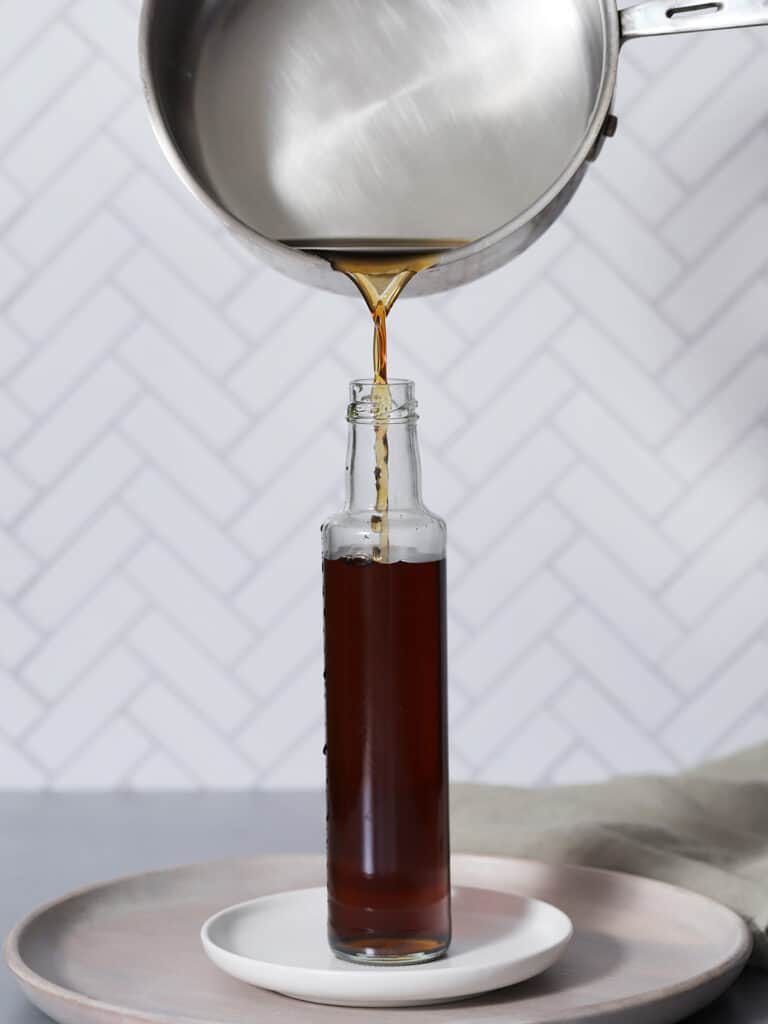 How to Make Brown Sugar Simple Syrup - Homemade Happy Hour