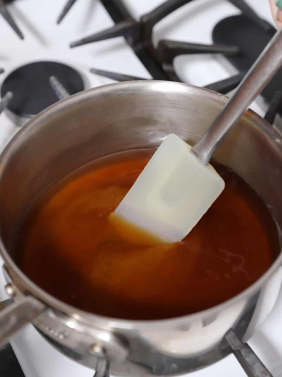 How to Make Brown Sugar Simple Syrup - Homemade Happy Hour