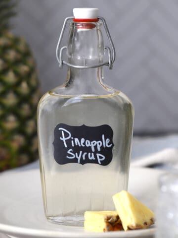 Fresh Pineapple Syrup Recipe - Homemade Happy Hour