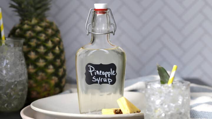 Fresh Pineapple Syrup Recipe - Homemade Happy Hour