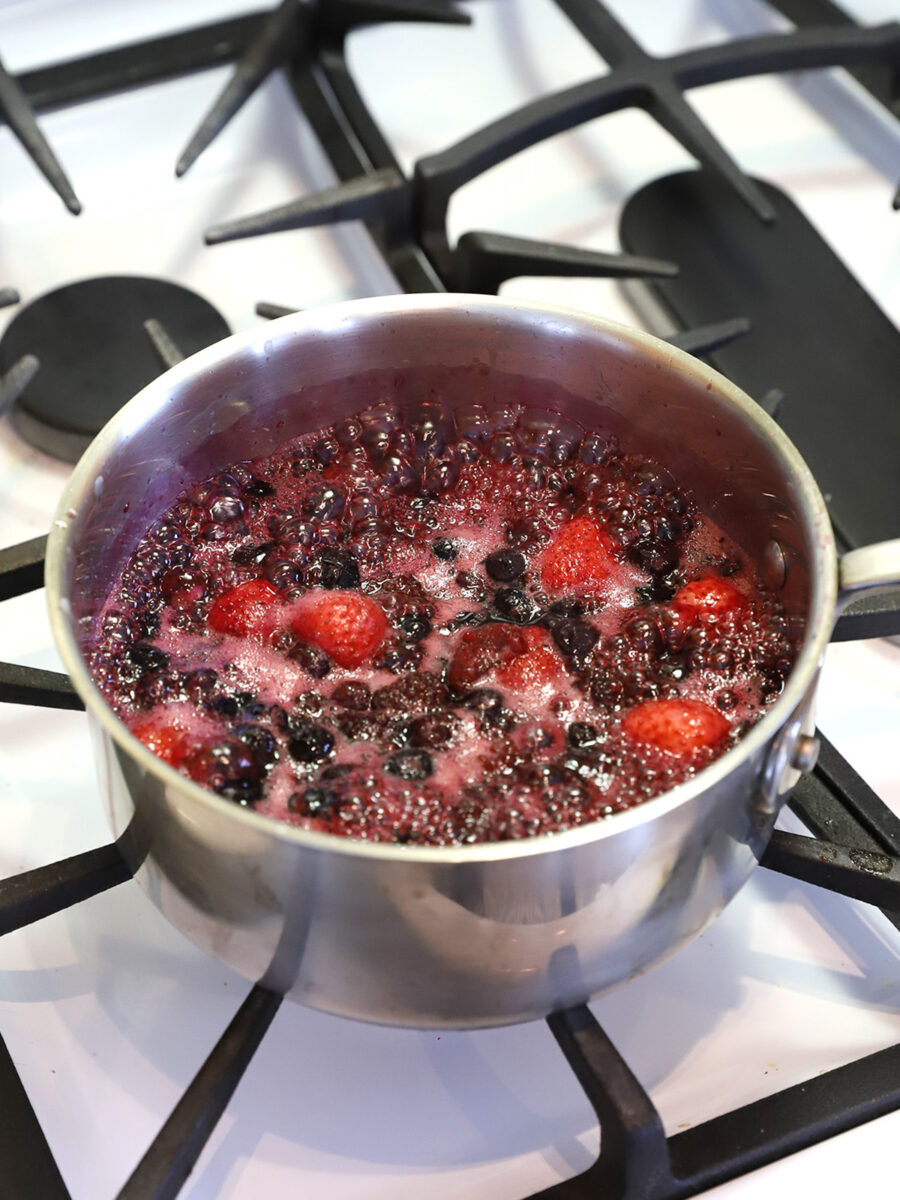 Mixed Berry Syrup Recipe for Drinks - Homemade Happy Hour