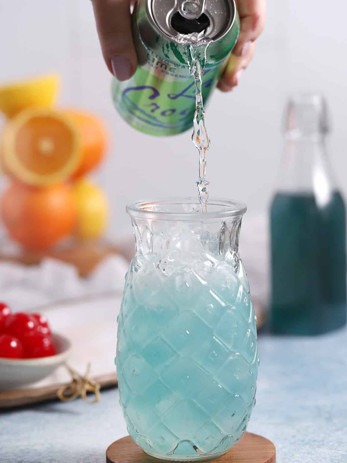 Blue Lagoon Cocktail Recipe - Homemade Happy Hour