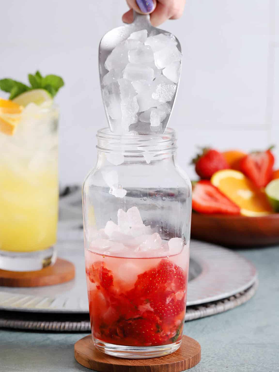Tequila Smash Cocktail - Homemade Happy Hour