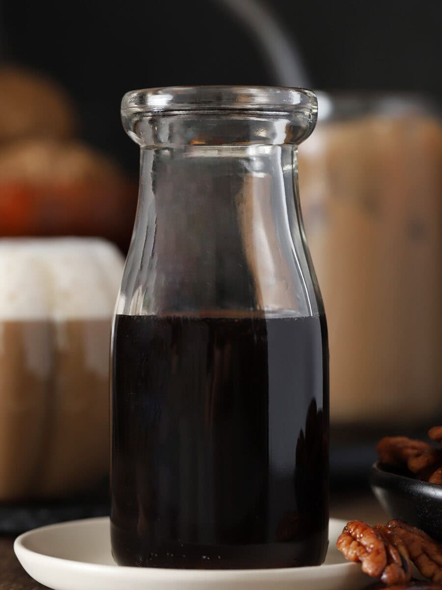 Butter Pecan Syrup for Coffee and Drinks - Homemade Happy Hour