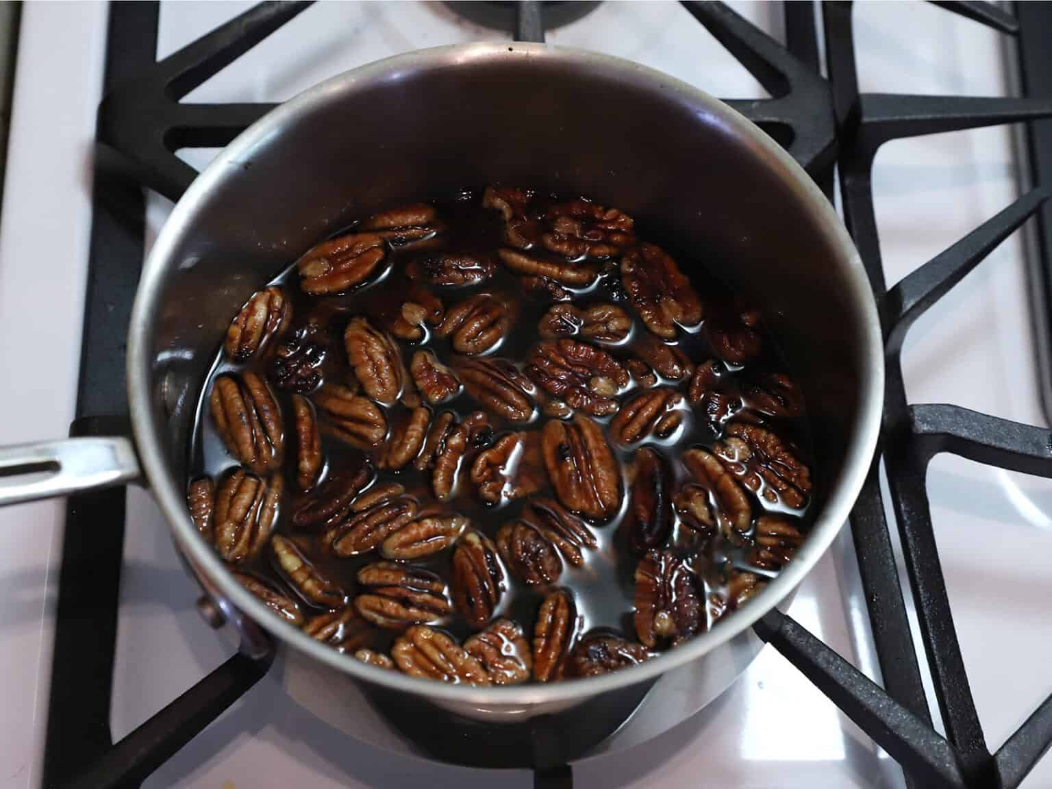 Butter Pecan Syrup for Coffee and Drinks - Homemade Happy Hour